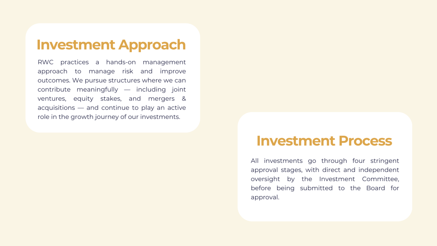 Services - RWC Group